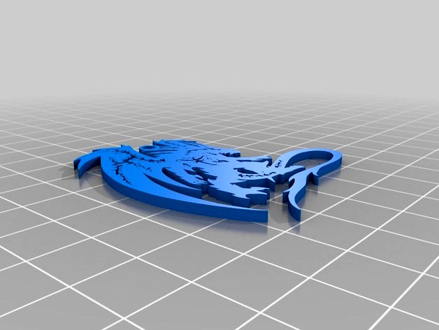 Dragon by Alajaz 3d model