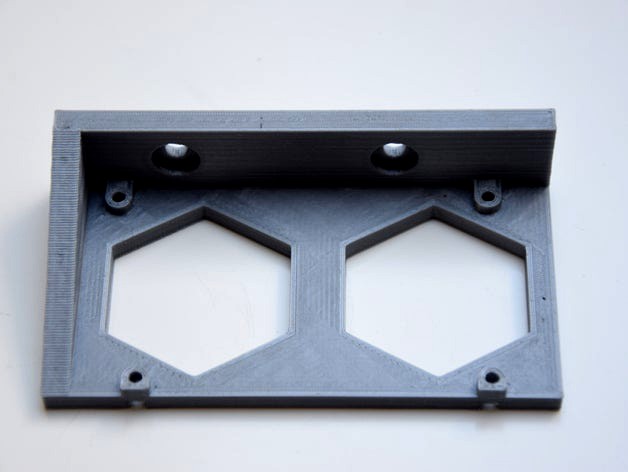 Arduino Due / RADDS mount by toolson 3d model