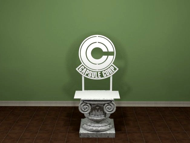 Capsule Corp Logo by AwesomeA 3d model