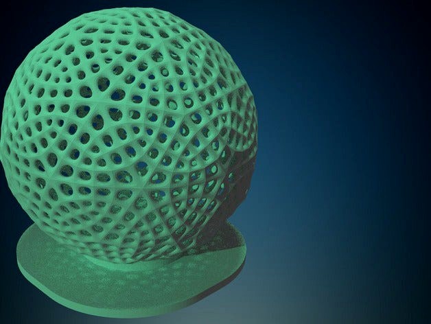 Complex Ball Sculpture by 3DPrintedArt model