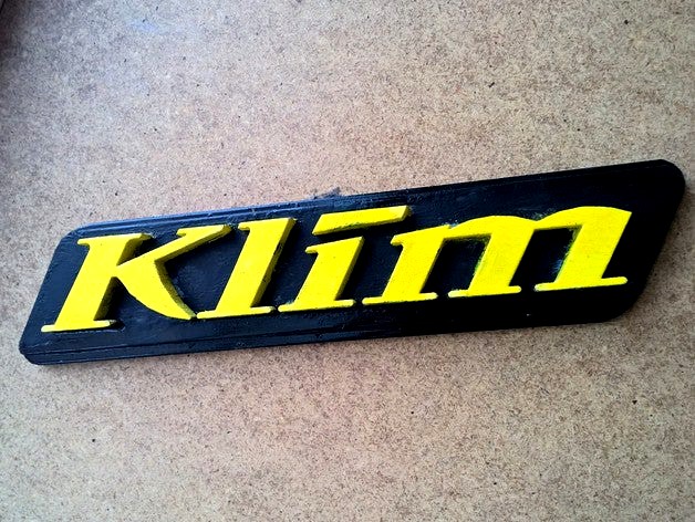 Klim Logo by tsprenger 3d model