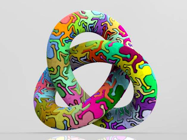 Tessellated Trefoil by mm1440 3d model