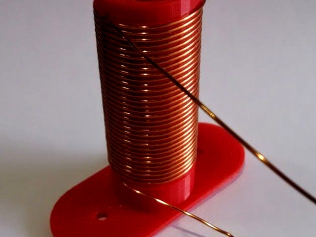 A form for a tuning inductor used in the output filter of a two vacuum ...
