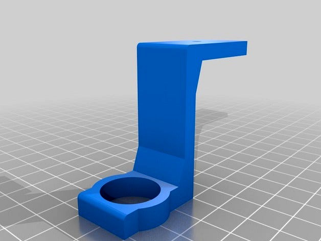 Auto level sensor bracket for Prusa i3 rework by superierz 3d model