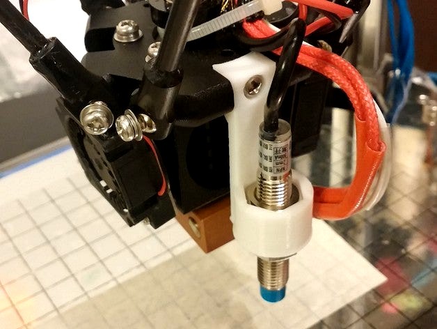 Proximity sensor holder by gingko 3d model