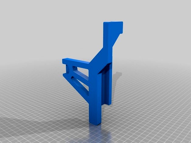 Lulzbot TAZ Top Spool Holder by KDarling 3d model