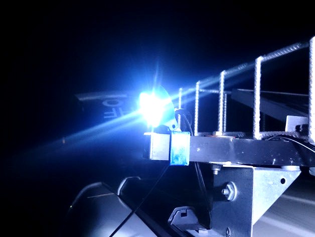 12V LED fitting for 25mm Aluminium Box Tube - for 30mm LED arrays. by ...