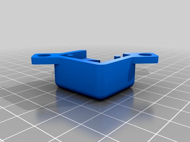 Ultrasonic Sensor Mount AndyMark MaxBotix FIRST/FRC by team375 3d model