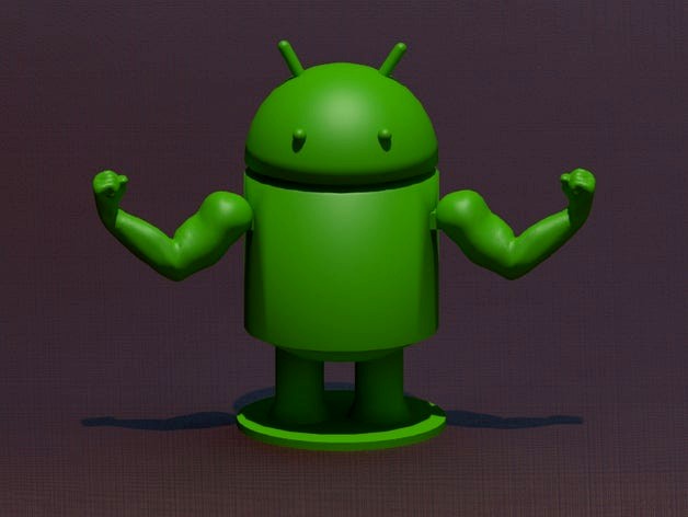 beefy android by alavanimation 3d model