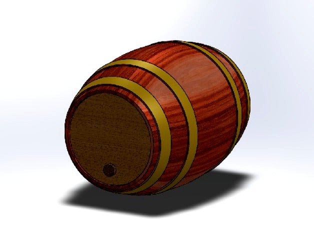 Smooth Barrel by air2gnd 3d model