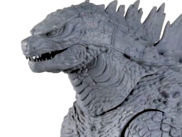 GODZILLA HEAD by Masterclip 3d model