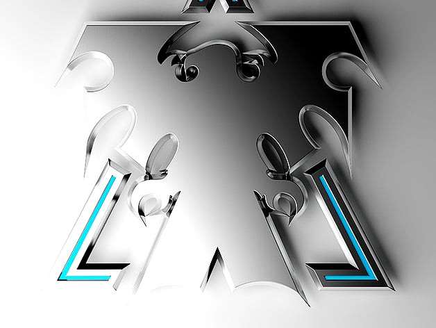 StarCraft Terran Symbol by keyan3d model