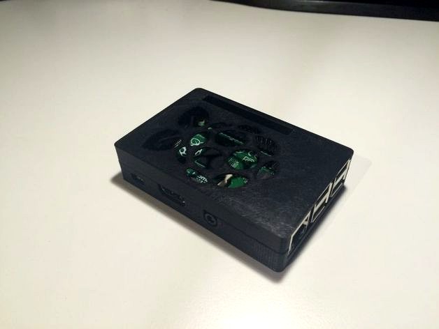Raspberry Pi 2 modell B / 1 model B+ (plus) Modular-Case by aurelius 3d