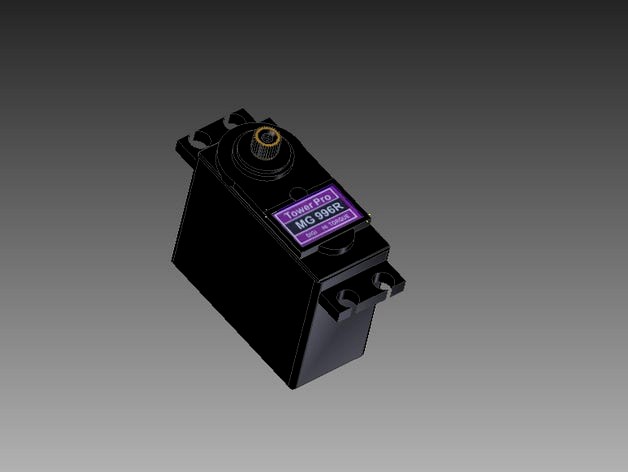 Mg 996r Servo by 3Design-Prototype model
