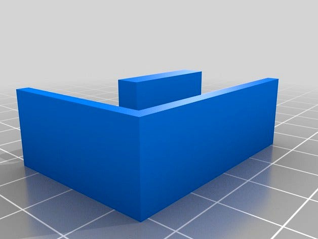 Foam Box Corner by glehlaing 3d model
