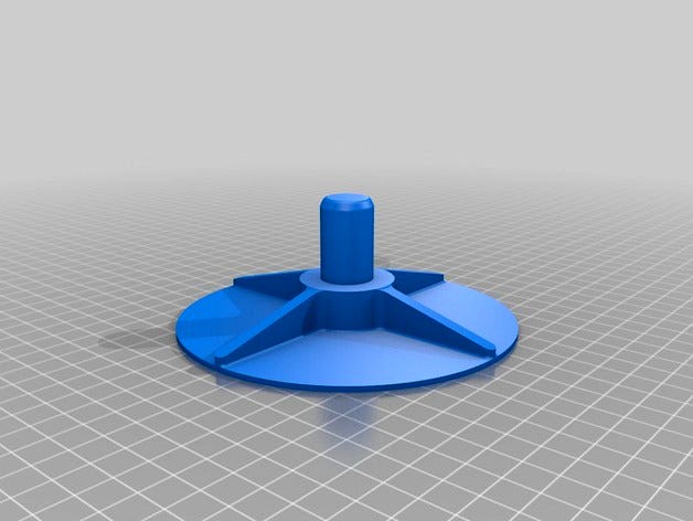 Rotating disc by JakesterDS 3d model