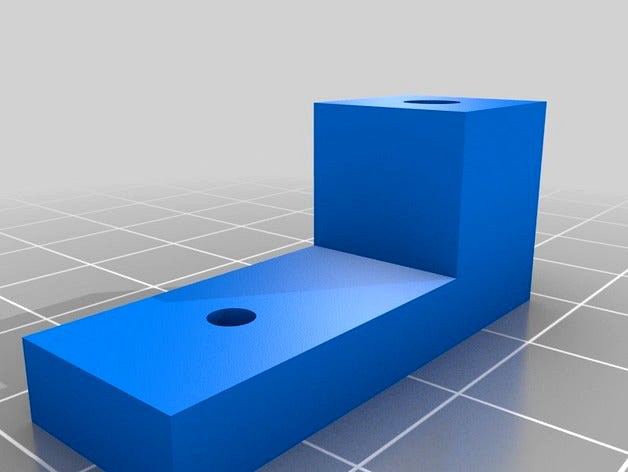 C Clamp Rounded and Squared by PocketRam 3d model