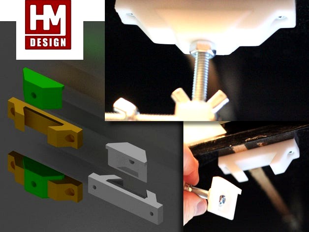 Detachable Mounting System by HMDesign 3d model