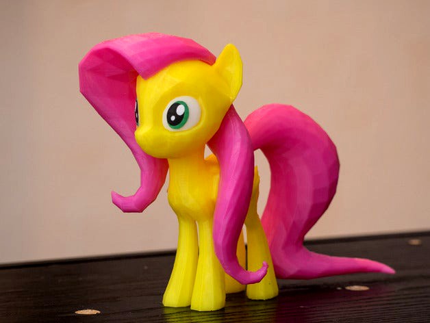 Fluttershy - MLP:FIM by plenet 3d model