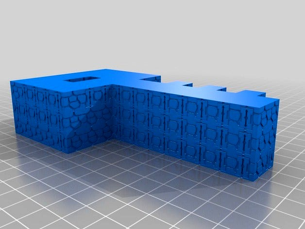 Minecraft Key by CommunityLibrary 3d model