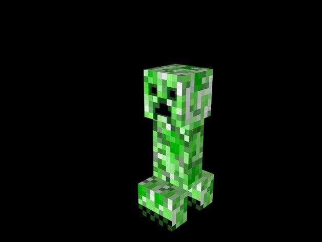 Creeper Pose 1 by Sokudo 3d model