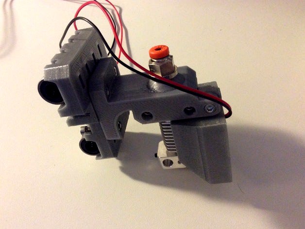 Hexagon mount by Xav83 3d model