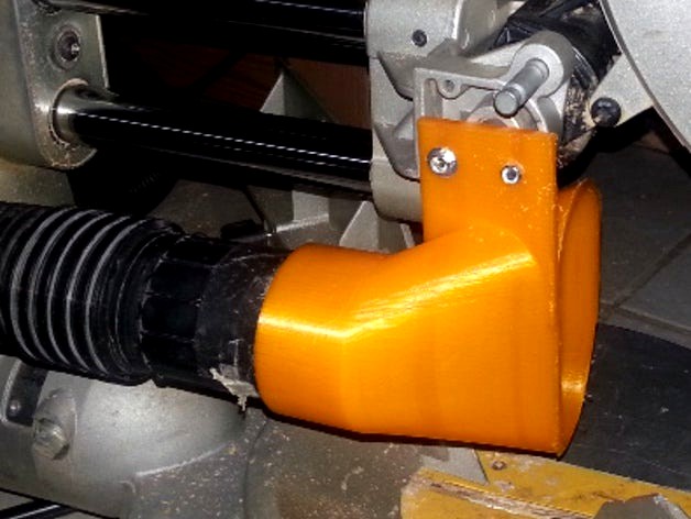 DeWalt DW708 Miter Saw Dust Assembly Replacement by mar363636 3d model