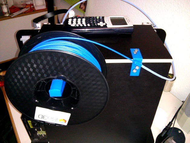 Chamberfitted fully printable spoolholder and filament guidance by ...