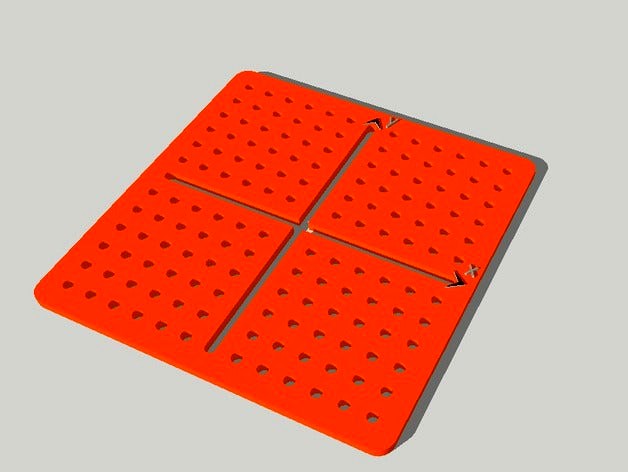 Cartesian Plane by TFbio 3d model