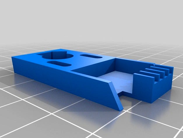 Headshell for 70s-80s Dual Brand Turntables by N2GX 3d model