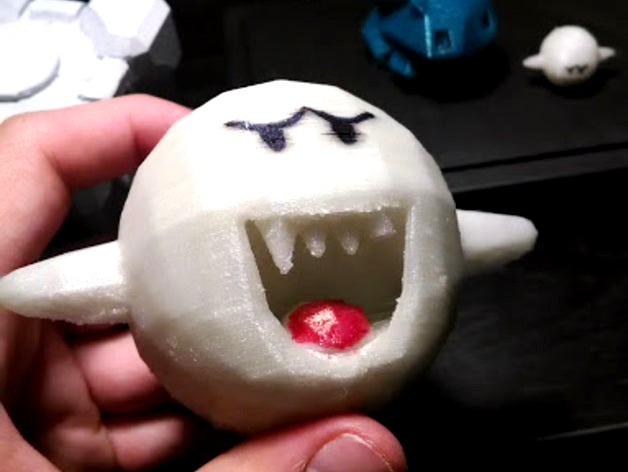 Super Mario Boo by HMPoweredMan 3d model