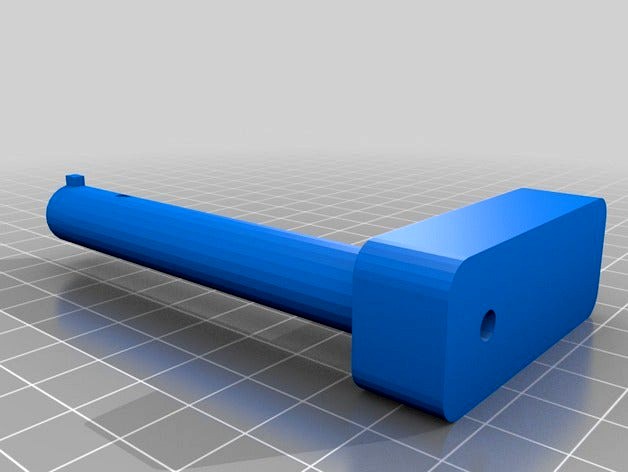 Boeing 737 Fire Handle by jamang1999 3d model