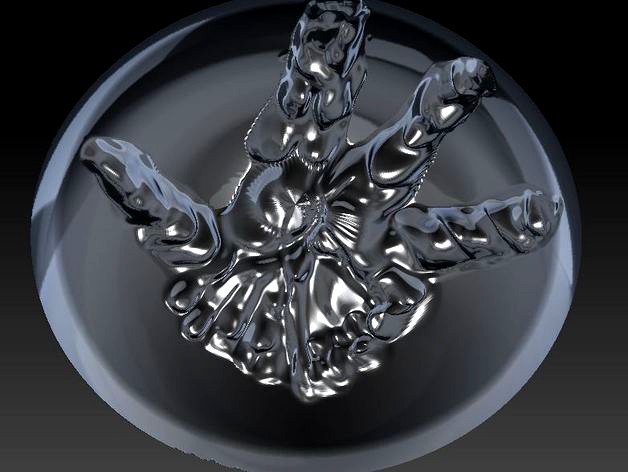 Total Recall Alien Mine Activator by Geoffro 3d model