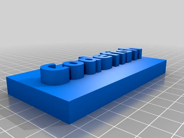 Codefish Logo by tarantulae 3d model