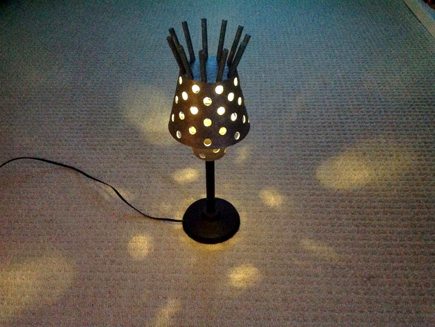 Printable Manrique Lamp by Tig29 3d model