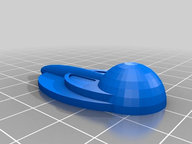 Bajoran Comm Badge by Astellya 3d model