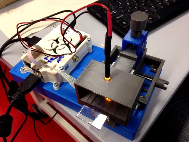 RPi-microscope for histology with focus-drive and XY stage by BadenLab ...
