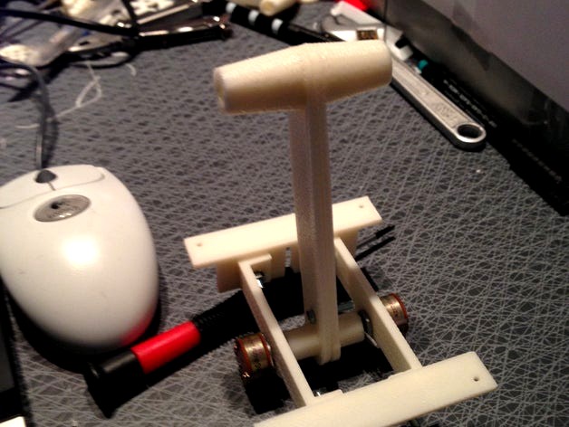 3D printed T-bar for video mixers by Mediespecialist model