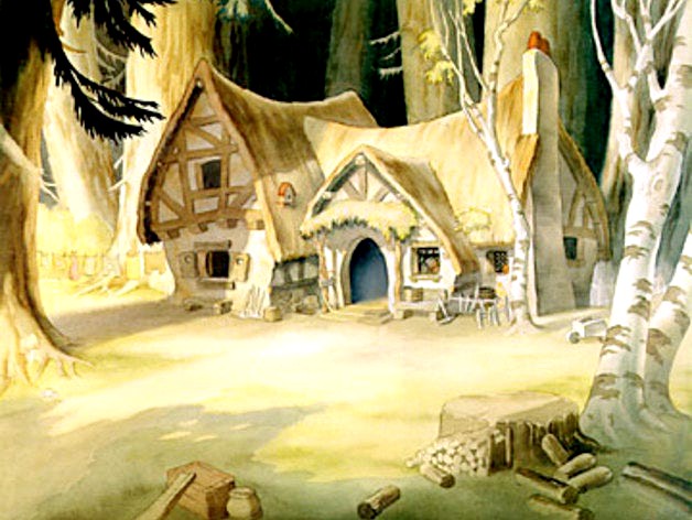 Snow White and the Seven Dwarfs' Cottage by WEDimagineer 3d model