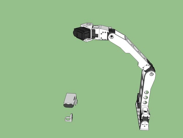 Open Academic Robot Kit 5 Degree Of Freedom Robot Arm Using Dynamixel 4854