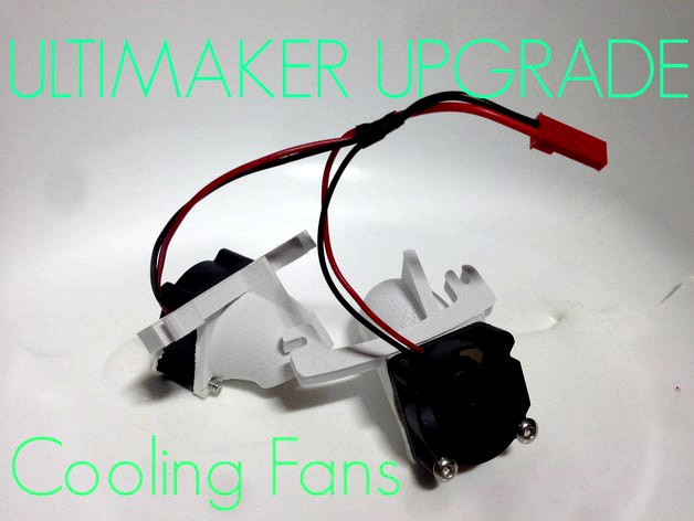 Ultimaker Cooling Fan by NeatherBot 3d model