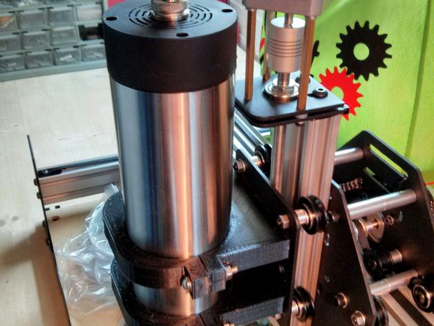 ShapeOko 2 Spindle Mount by Hellmann42 3d model