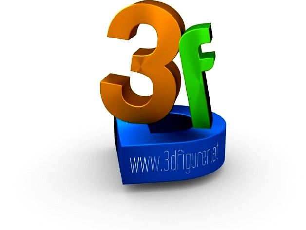 3df Logo by 3dfiguren model