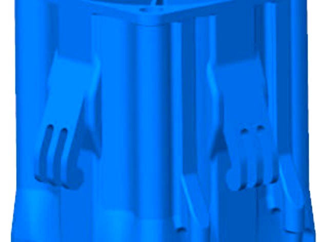 FIRST Robotics motor controller fan chimney model by partridges5 3d