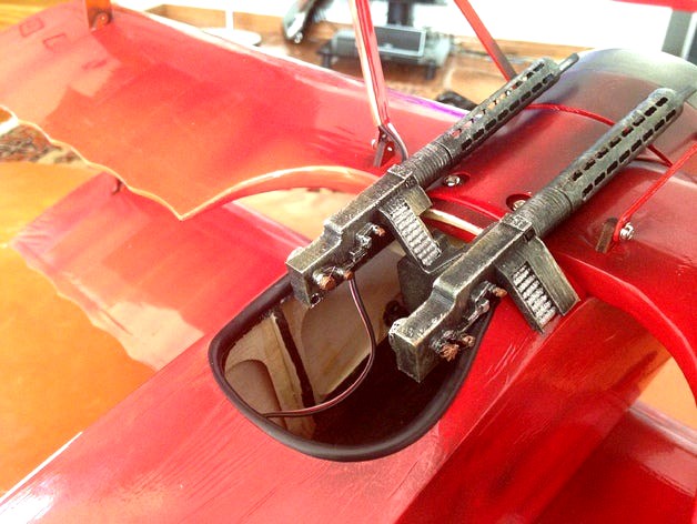 Spandau Machine Gun for Fokker DR1 - Electrifly by Great planes . by ...