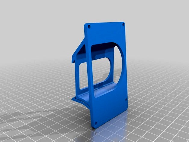 DIN-Rail Mount for Arduino Mega 2560 by JeanClaude 3d model