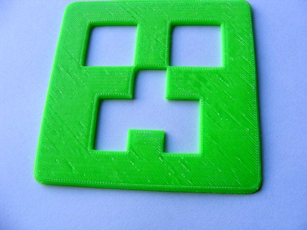 Minecraft Creeper Coaster by JensenBrite 3d model