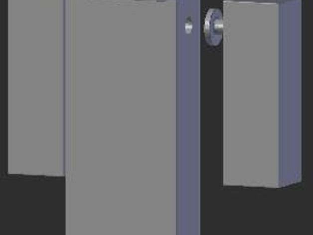 Minecraft Steve With moving arms by TheGrayK 3d model