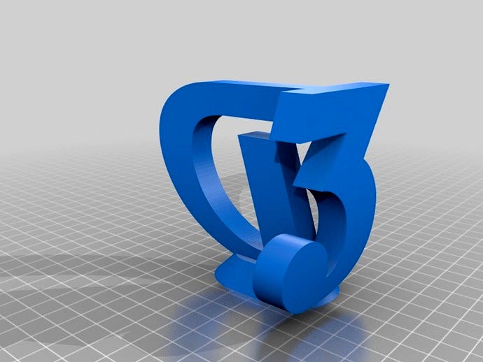 Cool 3D Logo by Crispy001 model