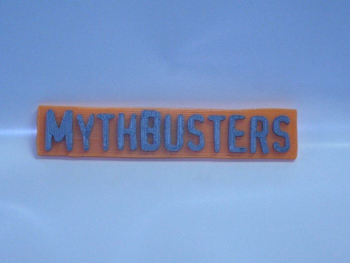 MythBusters Sign by mb20music 3d model